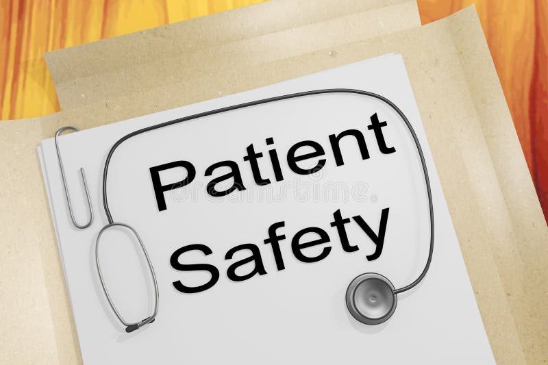Patient Safety concept stock illustration. Illustration of elderly ...