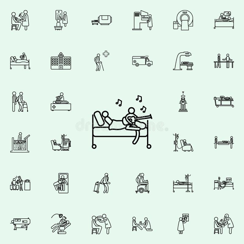 Patient Examination Icon. Element of Medicine Icon with Name for Mobile ...