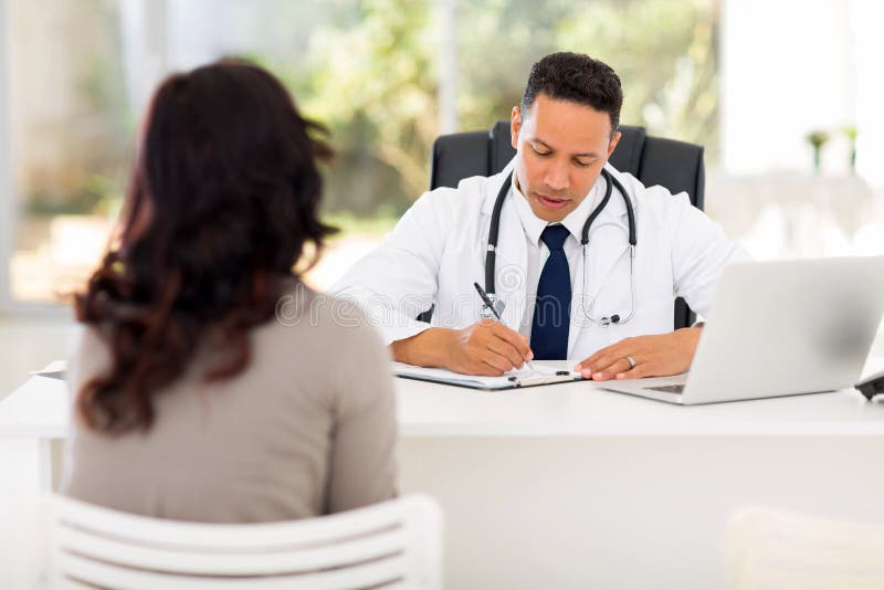 Patient visiting doctor stock image. Image of caucasian - 44238699