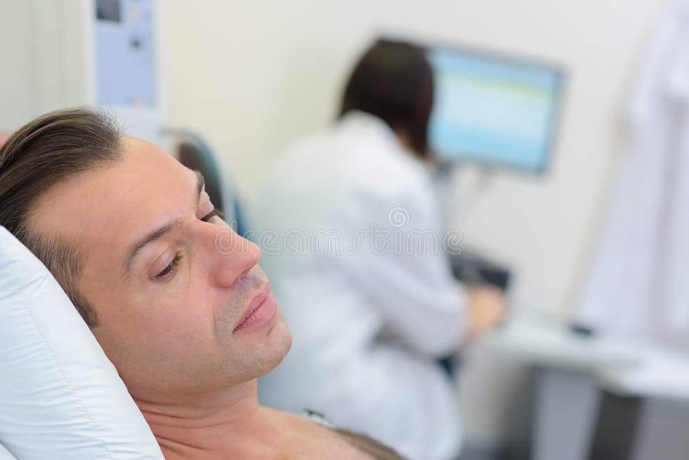 Patient waiting in worry stock photo. Image of practitioner - 116224524