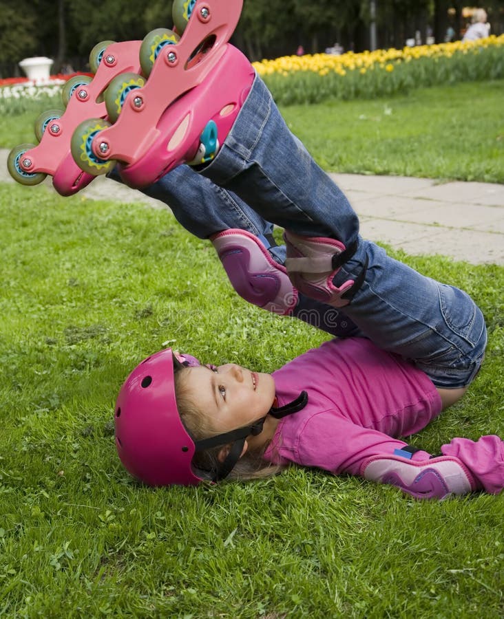 Patim Inline imagem de stock. Imagem de felicidade, esporte - 9373511