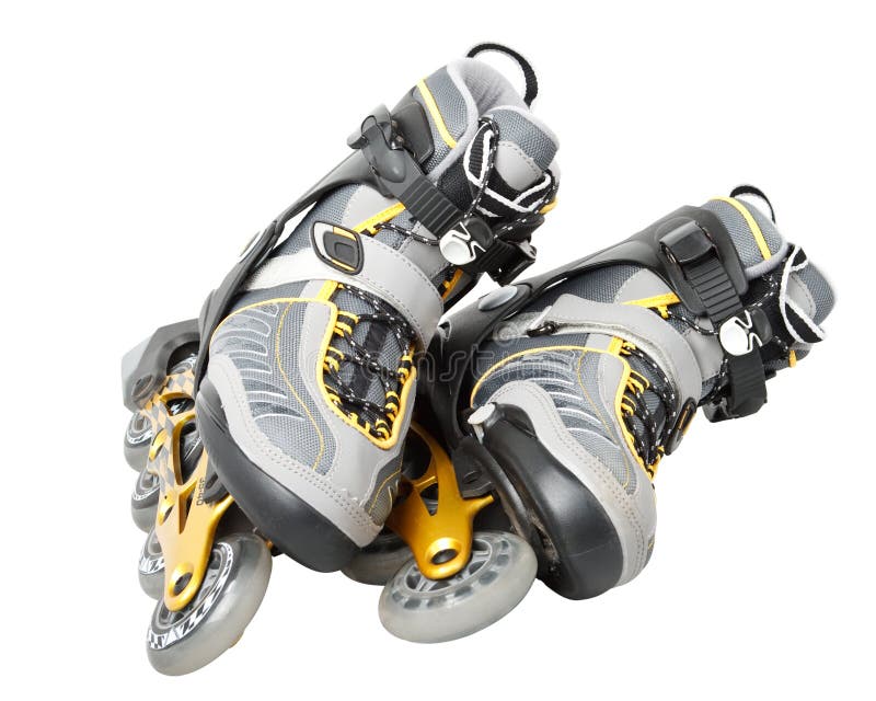 Patim Inline imagem de stock. Imagem de rolagem, patim - 9176997