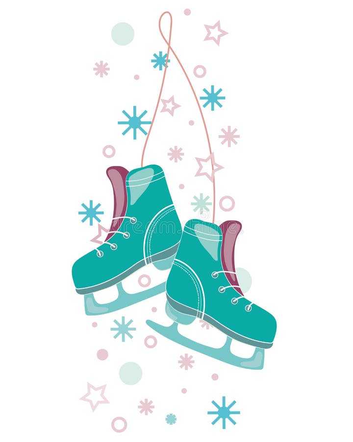 Patines Vector ilustración del vector. Ilustración de idea - 62844979