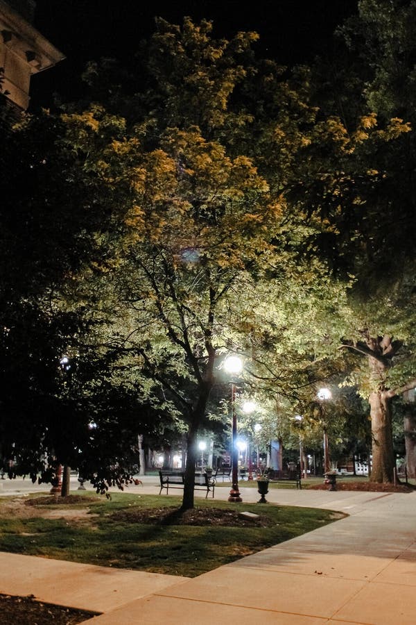 Patio Area Outside the Performance Arts Building Stock Image - Image of ...