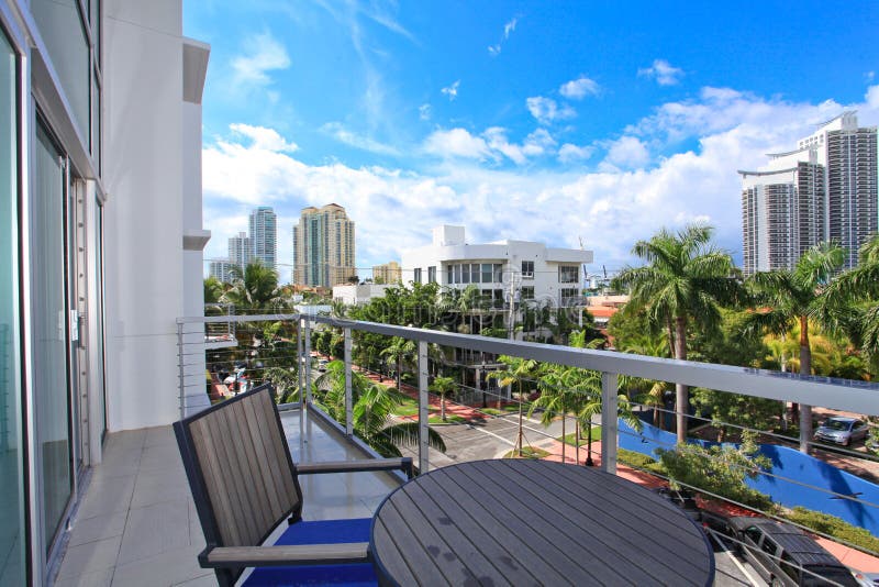 Patio on Balcony stock image. Image of traveling, patio - 27897145