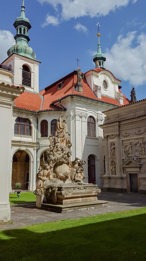 Loreta, Prague stock photo. Image of medieval, historical - 101495724