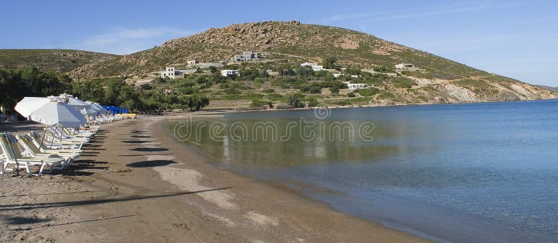 Patmos Island,Greece. editorial stock photo. Image of relax - 98431193