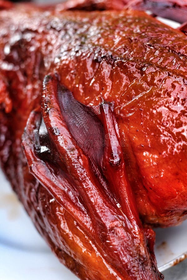 Pato asado - comida china foto de archivo. Imagen de caliente - 33981772