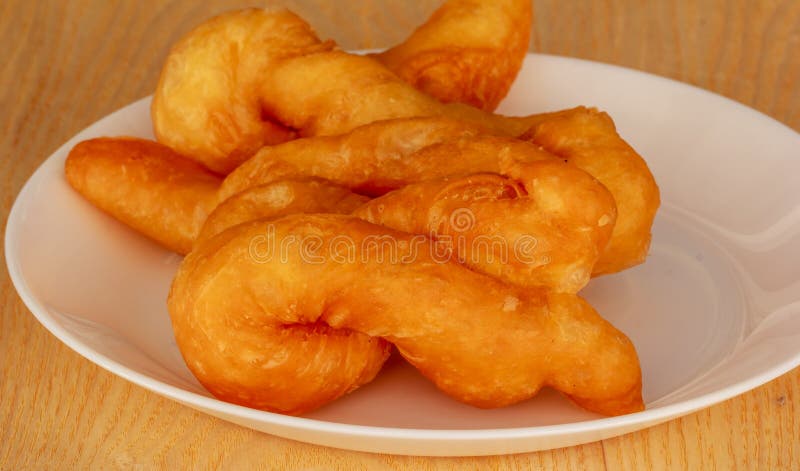 `patongko` Thai and Chinese Food Deep Fried for Breakfast Stock Photo ...