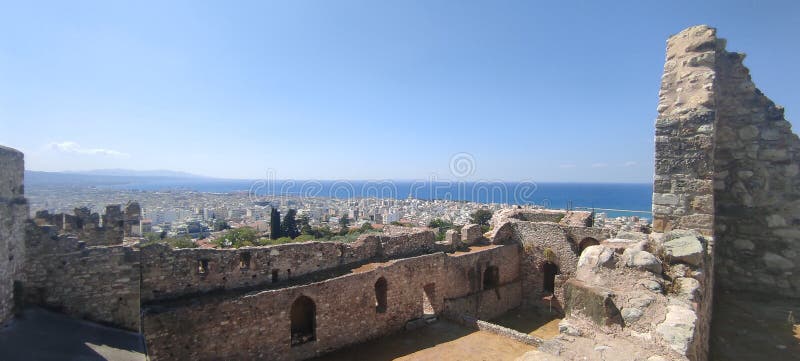 Patras castle, Greece stock image. Image of greece, building - 264334021