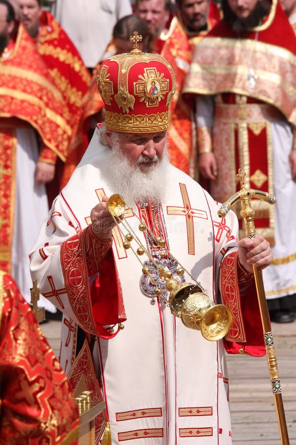Patriarch of Moscow and All Russia, Kirill Editorial Stock Image ...