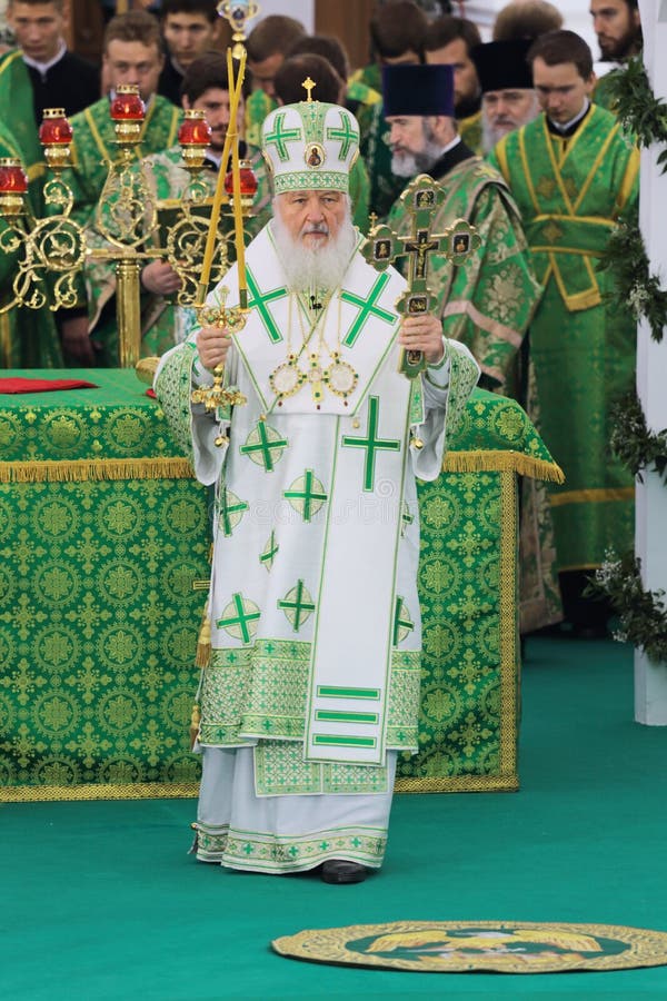 Patriark Kirill av Moskva redaktionell arkivbild. Bild av koppling ...