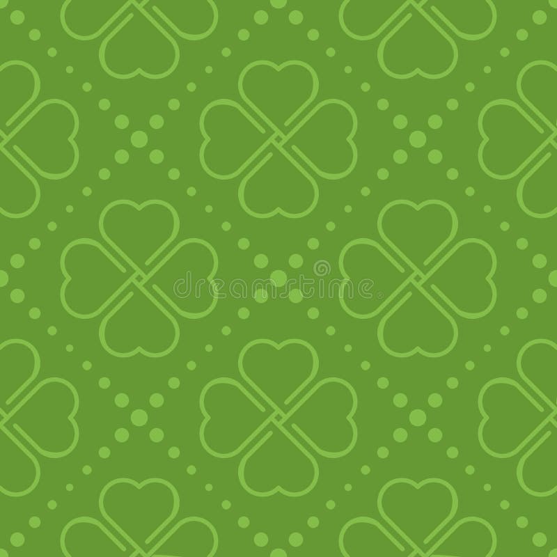 Patrick Day Seamless Pattern Stock Vector - Illustration of pattern ...