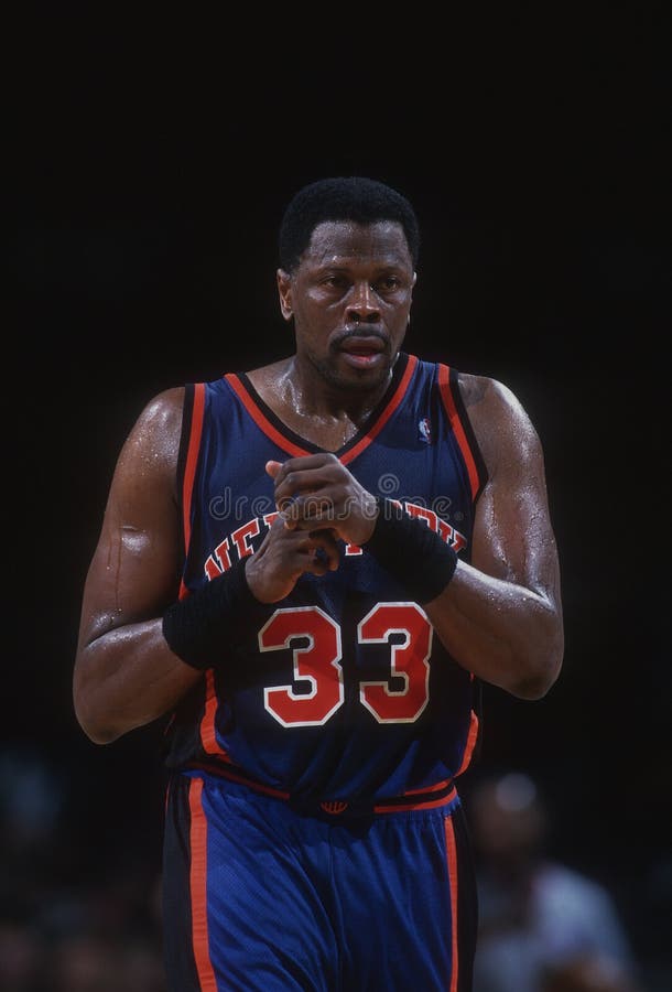 Patrick Ewing New York Knicks Editorial Stock Image - Image of game ...