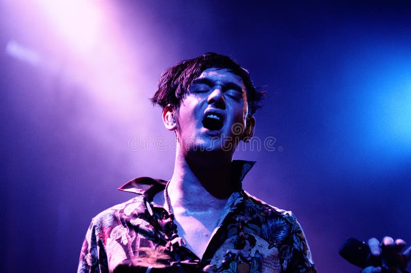 Patrick Wolf (singer from London) Performs at Apolo Editorial Photo ...