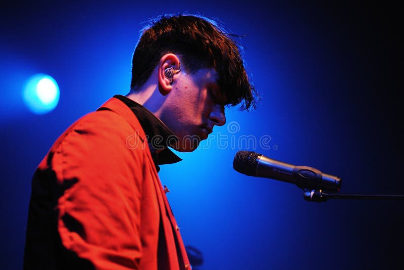 Patrick Wolf (singer) Performs at Apolo Editorial Photography - Image ...