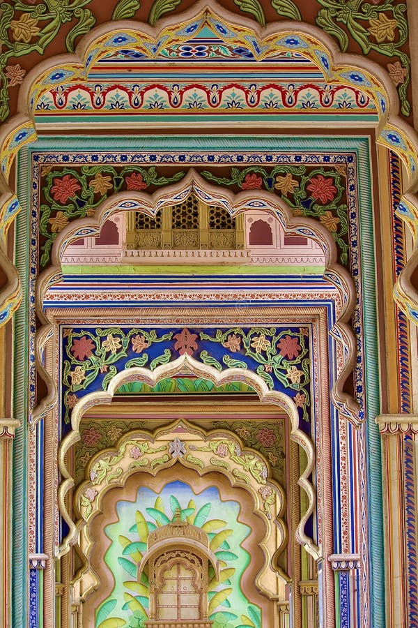 Patrika Gate stock photo. Image of rajasthan, jaipur - 257554592