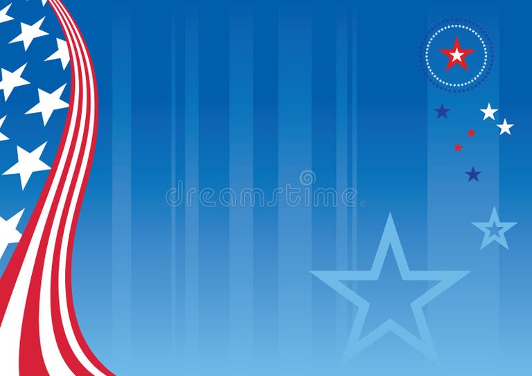 Patriotic Scroll Star Stock Illustrations – 380 Patriotic Scroll Star ...