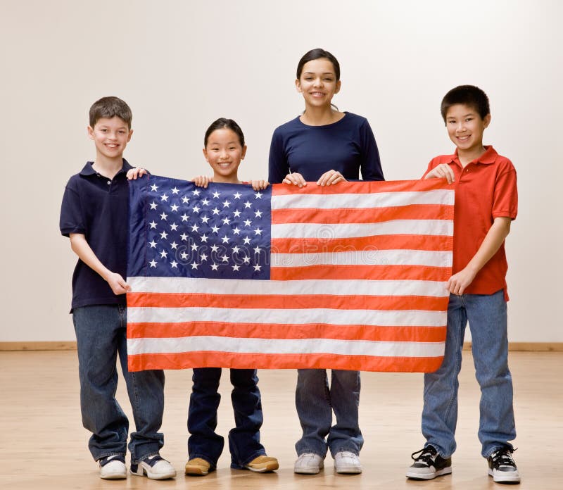 2,662 Children Holding Flag Stock Photos - Free & Royalty-Free Stock ...