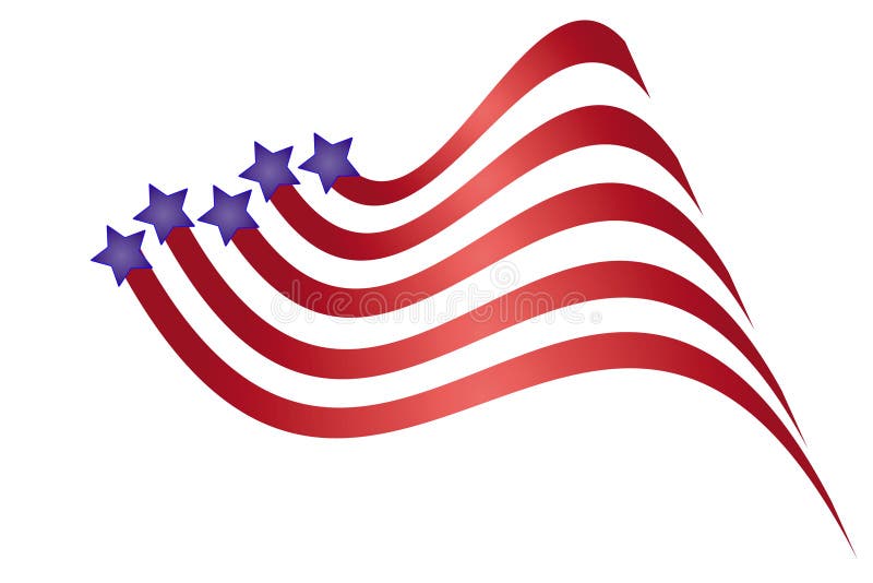 Patriotic Graphic stock illustration. Illustration of patriot - 1331284