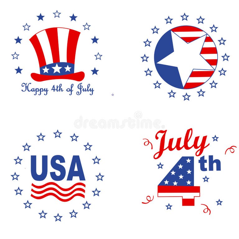 Patriotic graphics stock vector. Illustration of designs - 19136431