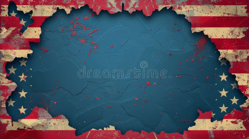 Patriotic Independence Day Background Design Generative AI Stock ...
