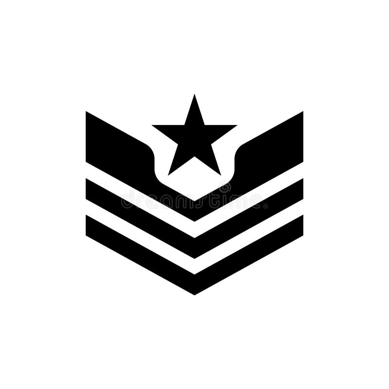 Patriotic Logo Design Template with Military Emblem Style Stock ...