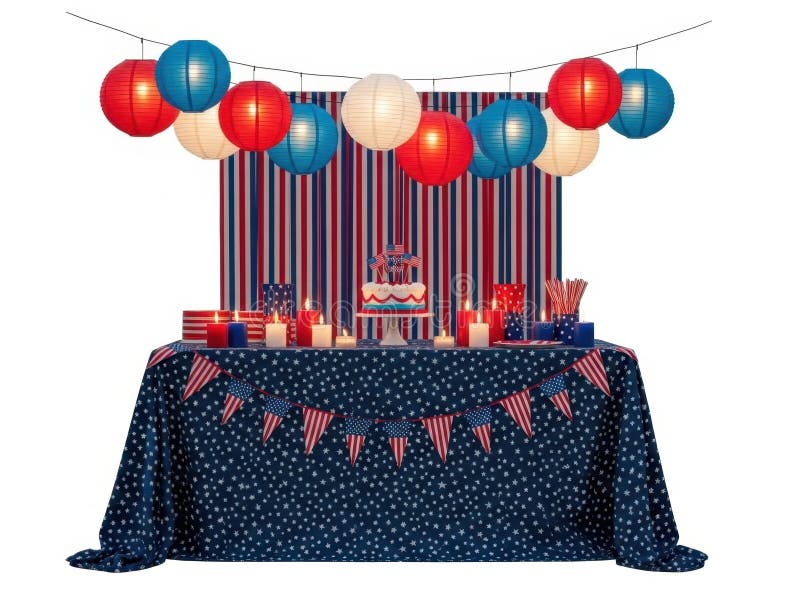Festive Patriotic Party Setup Stock Illustrations – 187 Festive ...