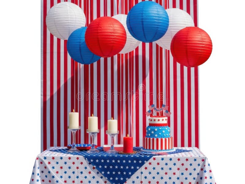 Festive Patriotic Party Setup Stock Illustrations – 187 Festive ...