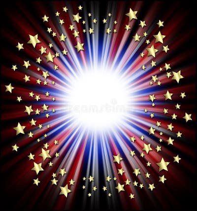 Patriotic Shooting Stars Frame Stock Illustrations – 3 Patriotic ...