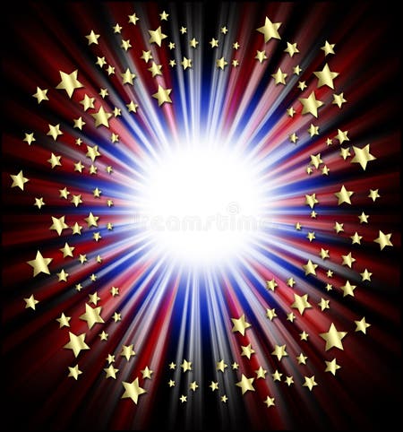 Patriotic Shooting Stars Frame Stock Illustrations – 3 Patriotic ...