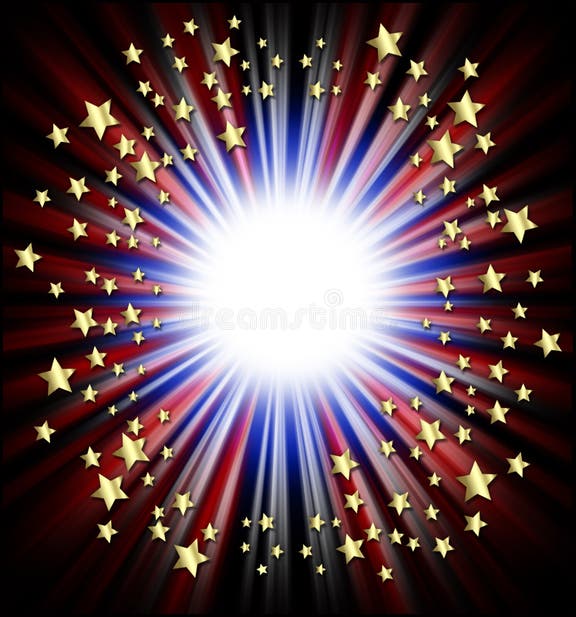 Patriotic Shooting Stars Frame Stock Illustrations – 3 Patriotic ...