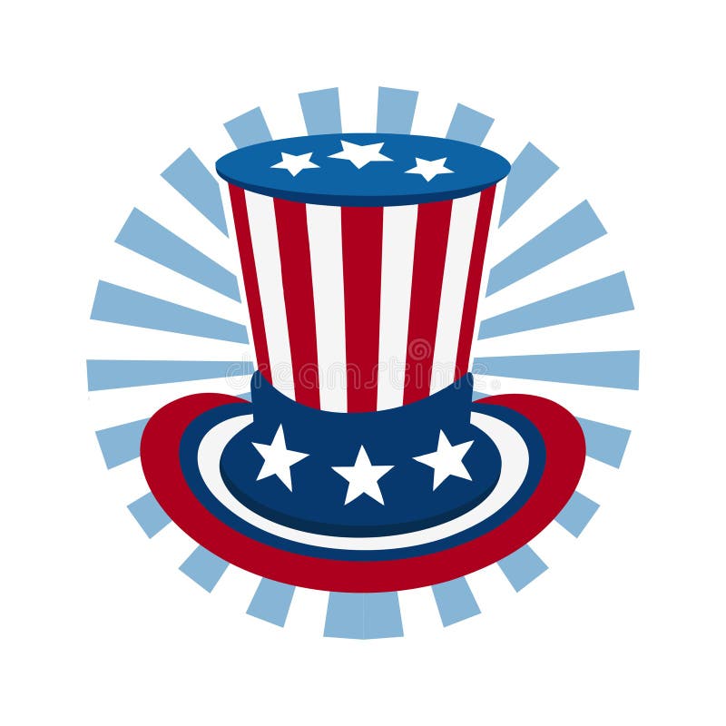 Patriotic Uncle Sam Hat, the Iconic Symbol of 4th of July Celebrations ...