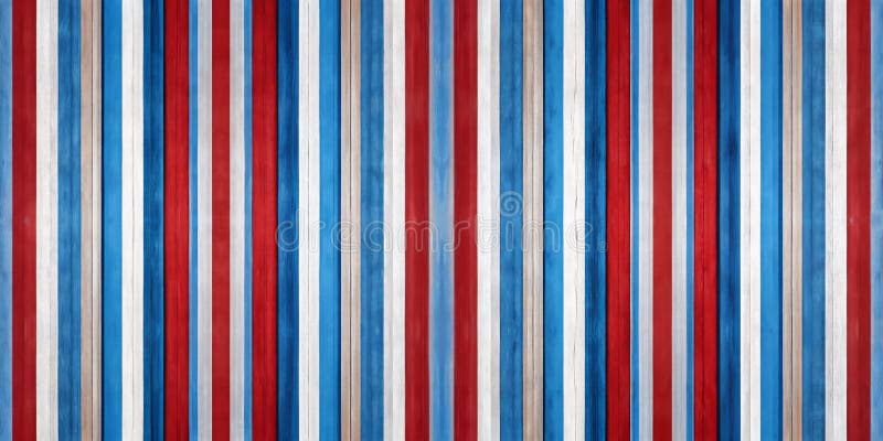 Patriotic Vertical Wood Stripes Red, White, Blue Texture Stock ...