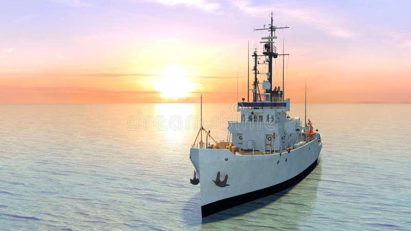 Patrol boat stock photo. Image of vessel, horizon, guards - 91144190