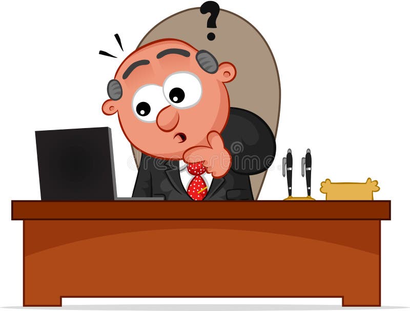 Patron Man Surprised illustration de vecteur. Illustration du graphique ...