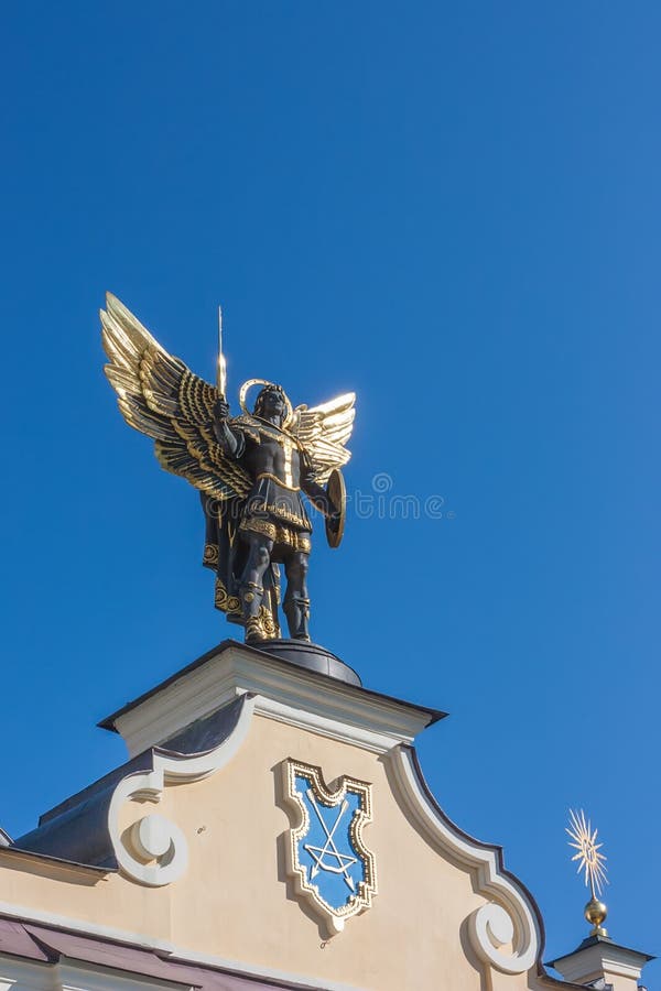 Patrono Del San Di Kiev - Arcangelo Michael Immagine Stock - Immagine ...