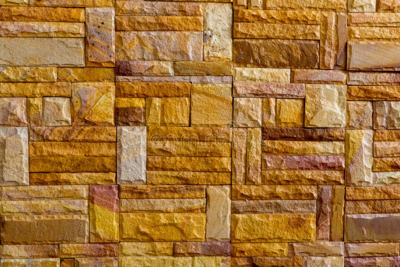 Patroon Van De Decoratieve Muur Van De Leisteen Stock Afbeelding ...