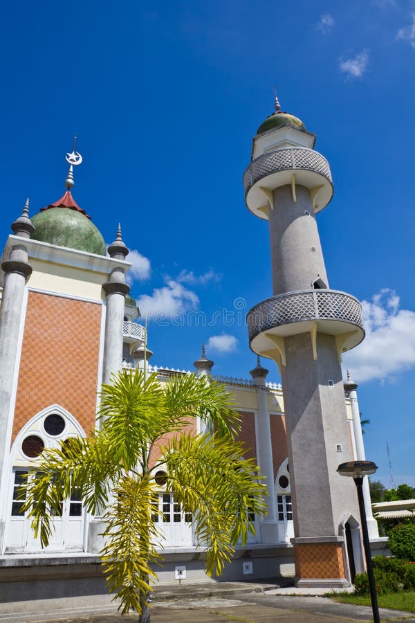 Pattani Central Mosque,thailand Stock Photo - Image of landscape ...