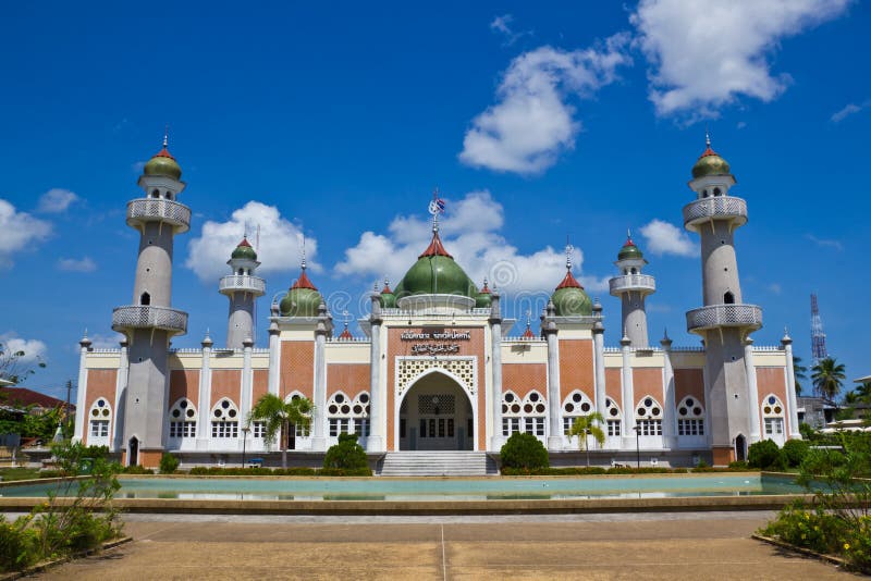 Pattani Central Mosque,thailand Stock Photo - Image of adha, culture ...