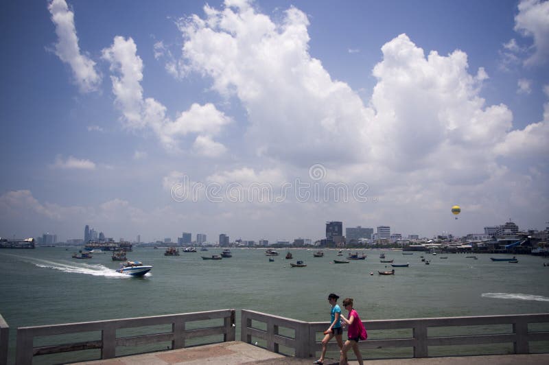 Pattaya port editorial image. Image of pattaya, harbor - 44484370