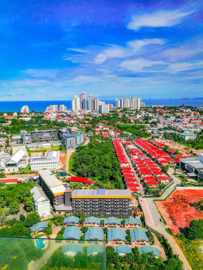 Pattaya Scenic View, Thailand Stock Photo - Image of city, skyscraper ...
