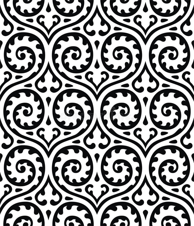 Seamless Pattern with Shamrock Stock Vector - Illustration of ethnic ...