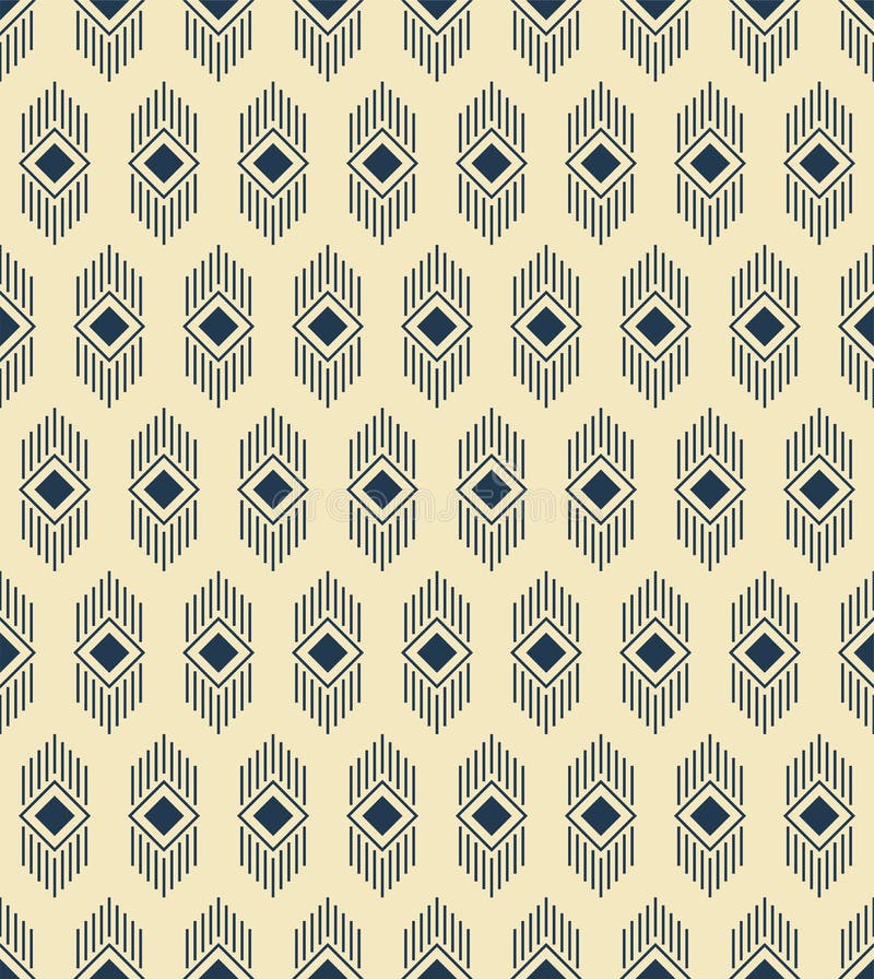 Abstract Geometric Pattern. Vintage Motifs. Old Style Stock Vector ...