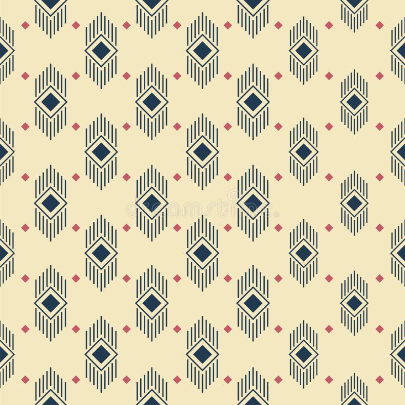 Abstract Geometric Pattern. Vintage Motifs. Old Style Stock Vector ...