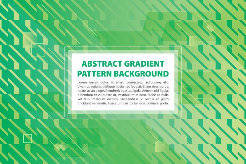 Abstract Green Gradient Pattern Background Stock Vector - Illustration ...