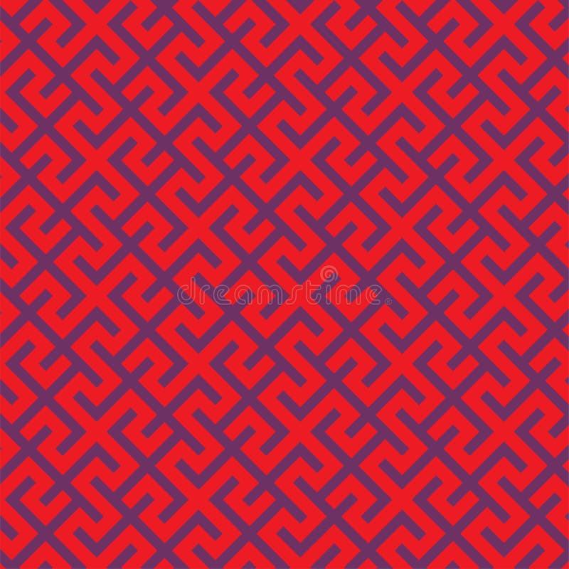 Seamless Pattern, Aryan Symbol `rodovik`. Vector Image. Stock Vector ...