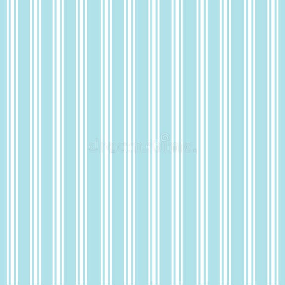 Pinstripe Seamless Patterns, Blue and White Stock Illustration ...