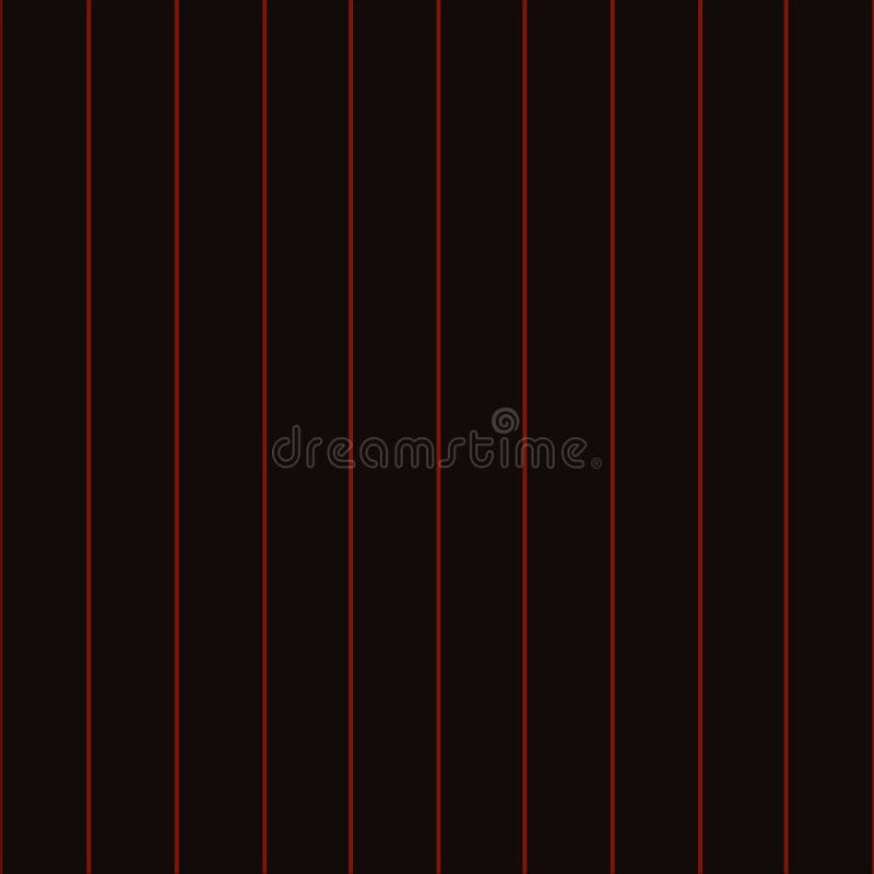 Pinstripe Seamless Pattern Red and Black Stock Illustration ...