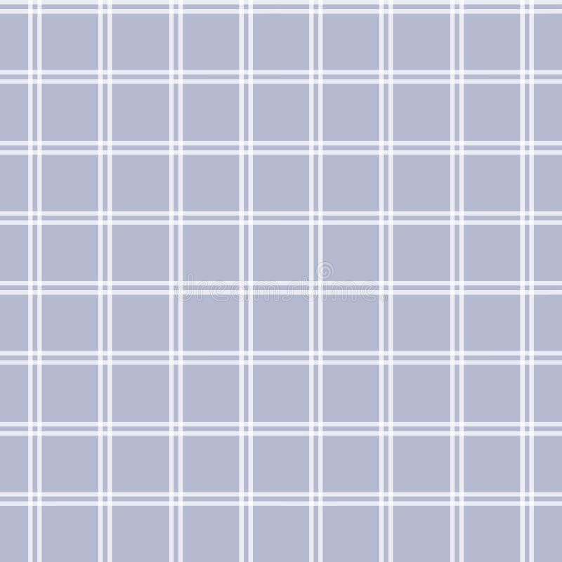 Window Pane Plaid Seamless Pattern, White, Gray, Stock Illustration ...
